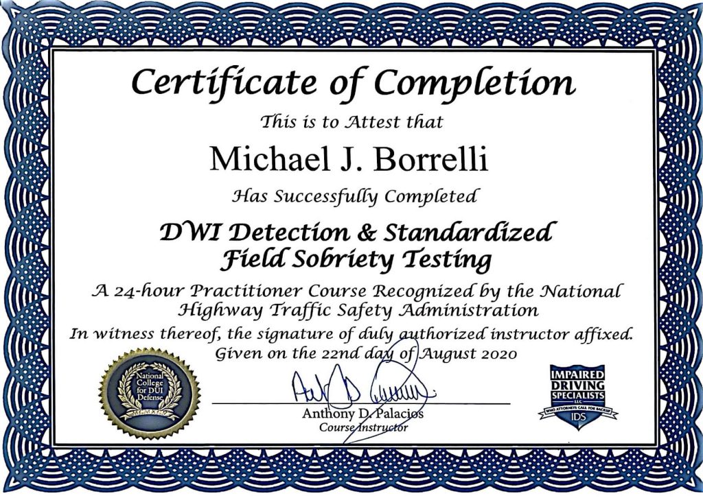 Michael J. Borrelli | Criminal Defense Attorney in NY